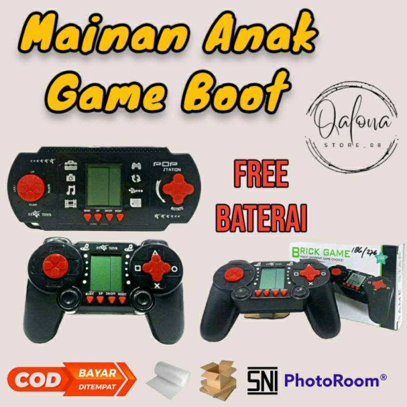 Jual Mainan Game Bot Mainan Gamebot Jadul Gamebot Tetris Bricks Game ...