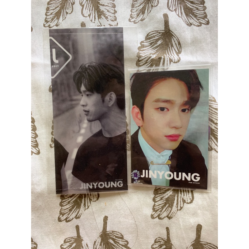 Jual [RARE] pc photocard bookmark jinyoung jjp verse 2 thailand got7 // jj project thai ver ...