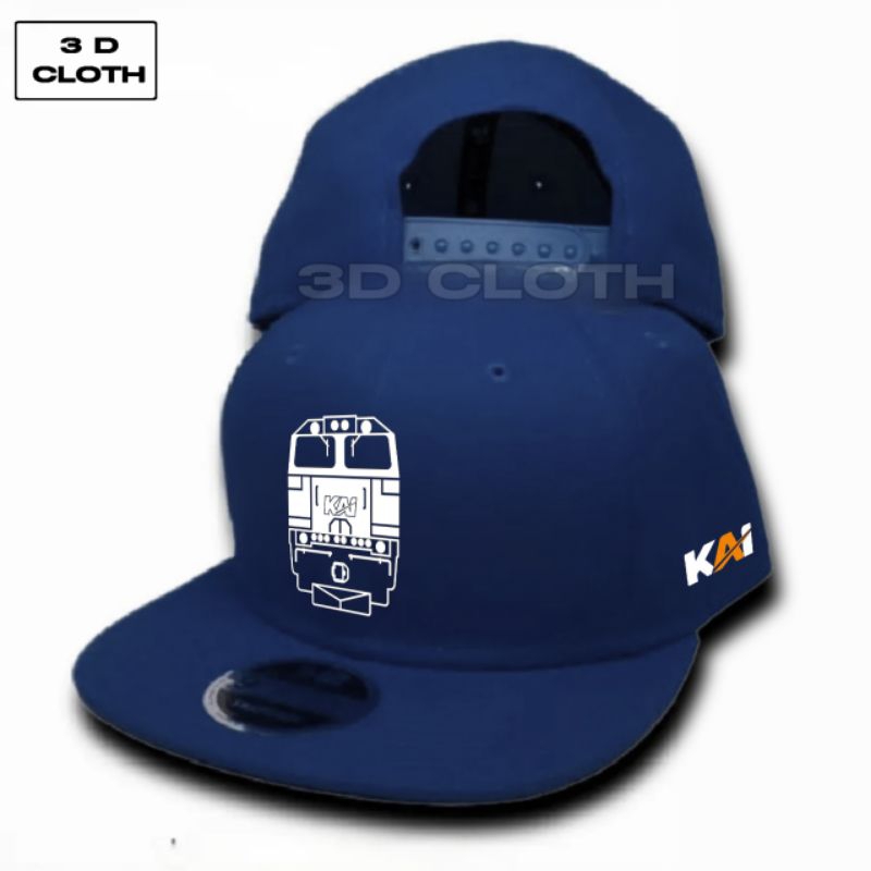 Jual Topi Kereta Api Indonesia KAI Snapback / Topi Siluet KAI | Shopee ...