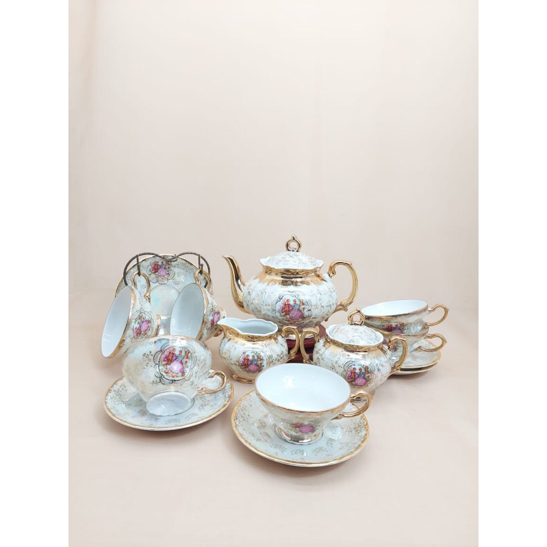 Jual DD Tea Set/set cangkir mewah/set cangkir jepang | Shopee Indonesia