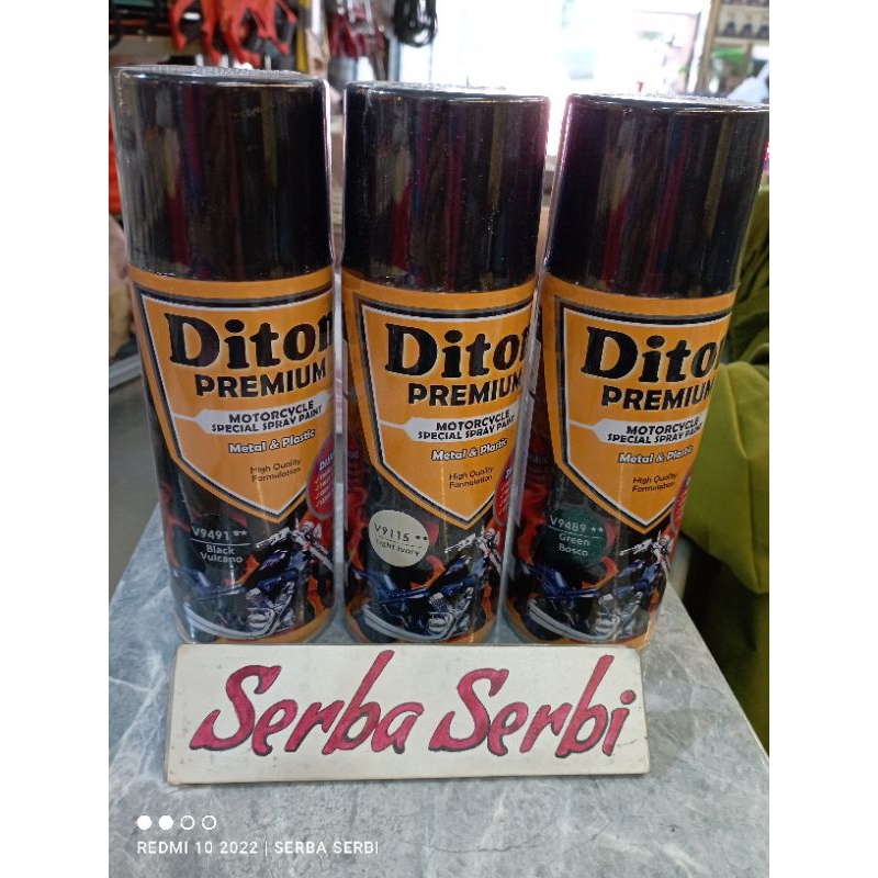 Jual (** BINTANG 2 DITON PREMIUM)Cat semprot duco spray paint ...