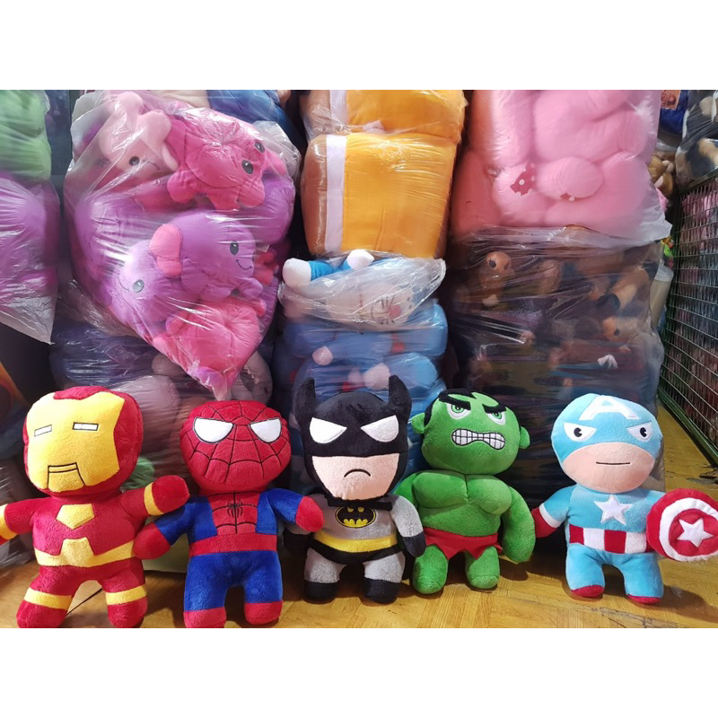 Jual Boneka super hero spiderman batman ironman hulk captain america ...