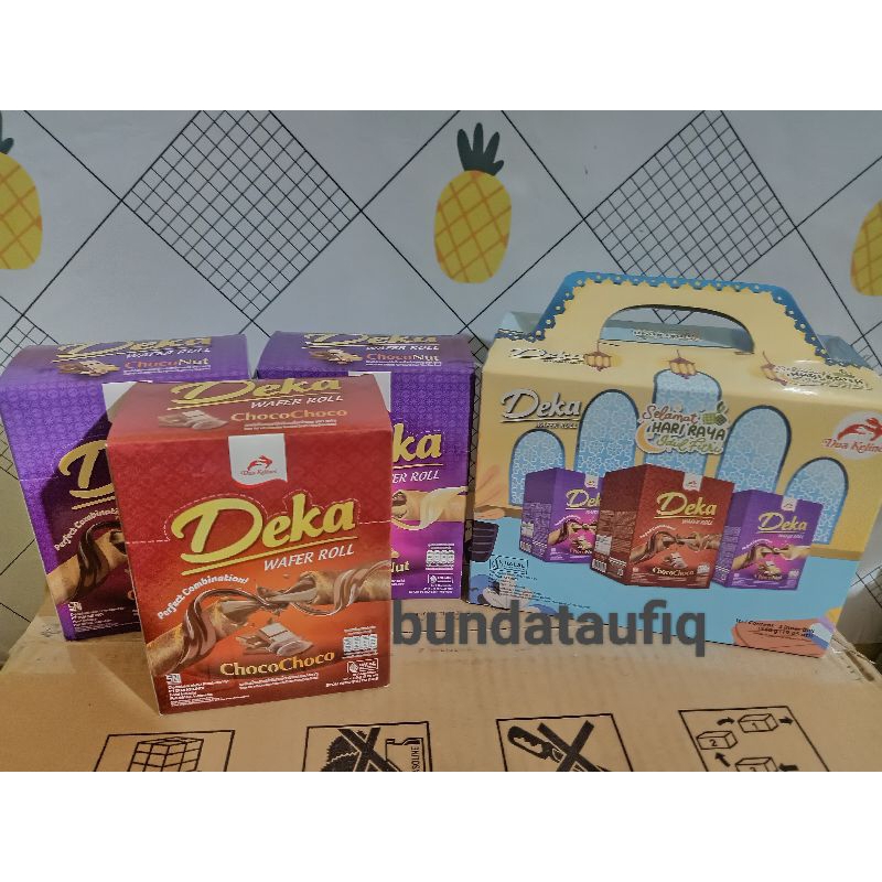 Jual Deka Wafer Roll Special Pack Biru 3 Box | Shopee Indonesia