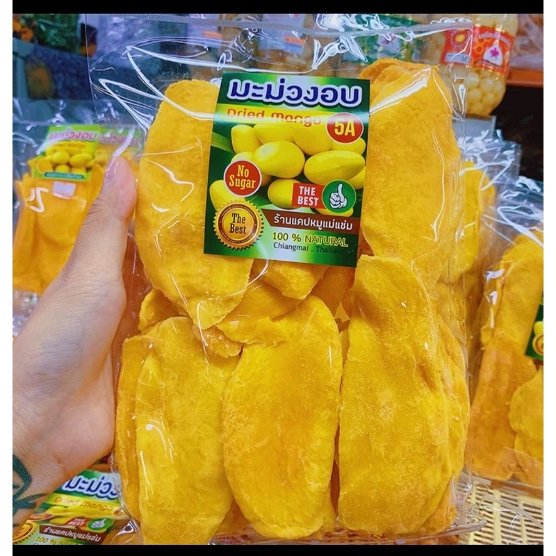 Jual Asli Manisan Mangga Kering Thailand 500gr | Shopee Indonesia