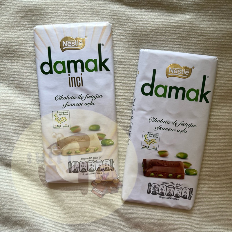 Jual Nestle Damak Inci Pistachio Damak Pistachio Milk Chocolate