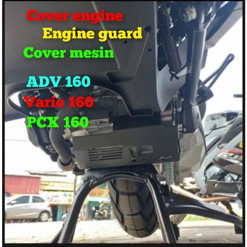 Jual cover engine cover mesin engine guard ADV 160 PCX 160 VARIO 160 ...