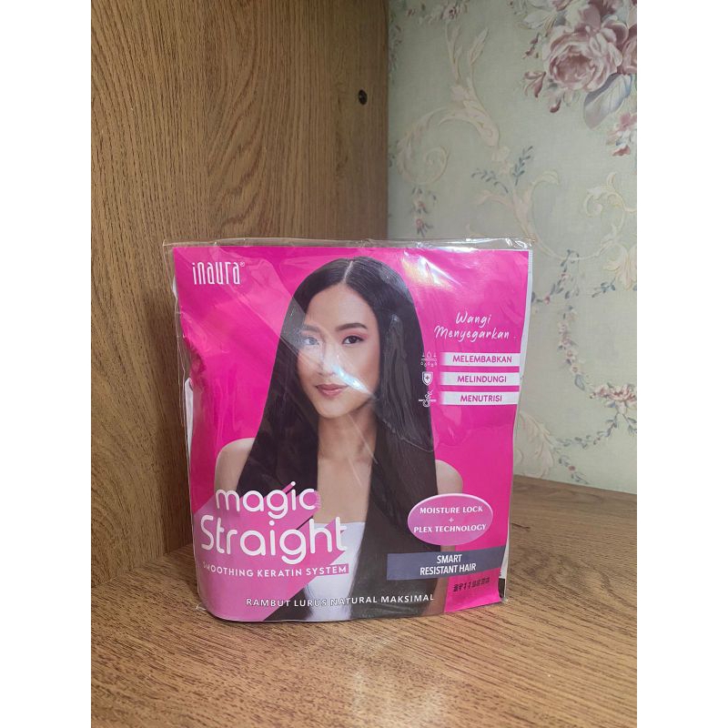 Jual inaura magic straight smooting keratin system 130 ml / inaura ...