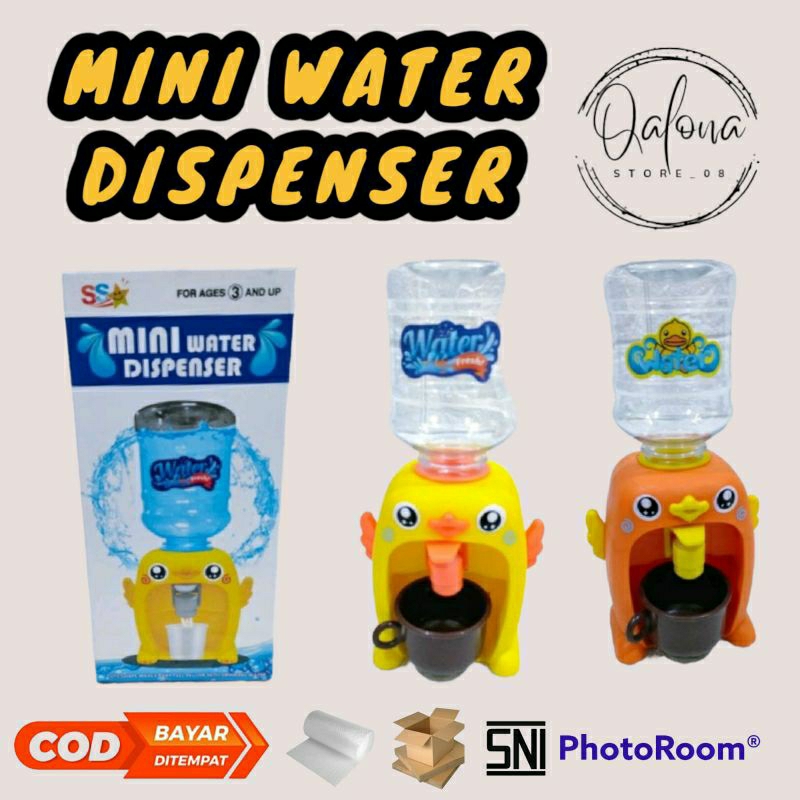 Jual Mainan Dispenser Mini Anak Galon Mini Dispenser Air Minum Karakter ...