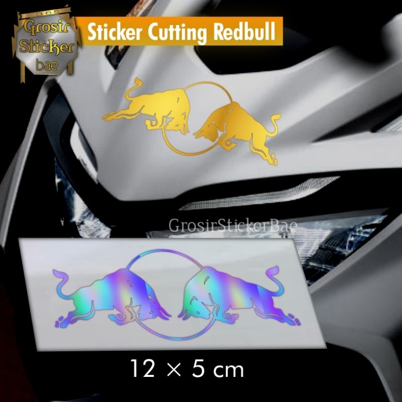 Jual Sticker Red Bull cutting stiker motor redbull Harga grosir ...