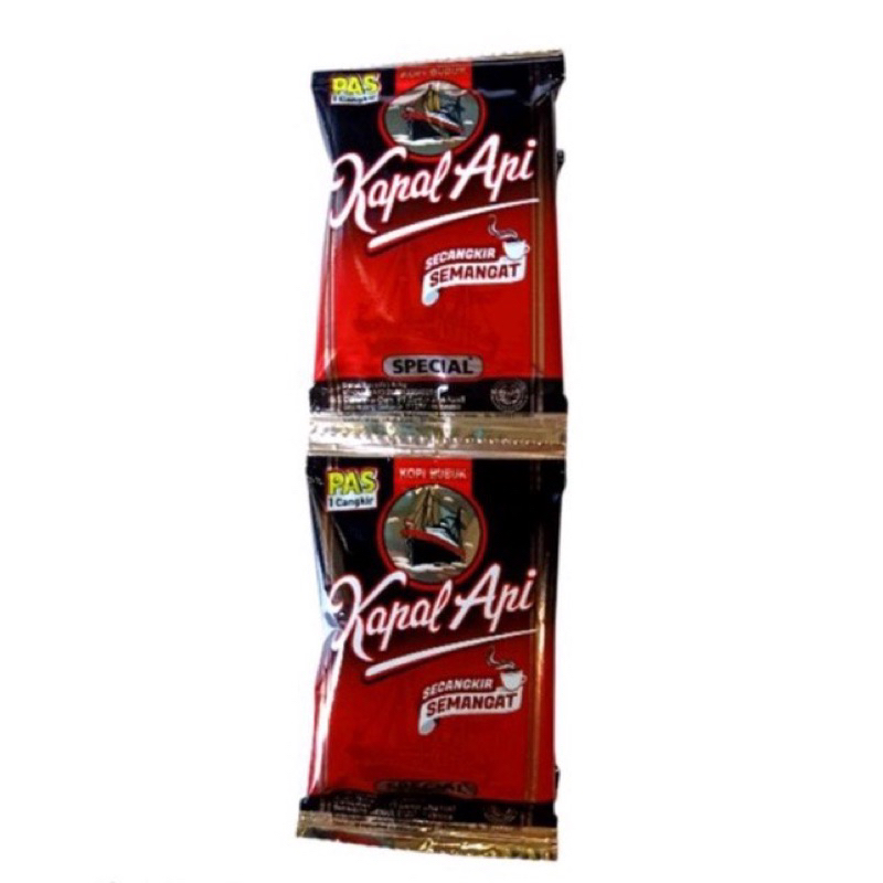 Jual Kopi Kapal Api Special Merah Renteng Kapal Api Mini 6,5gr x 10 ...