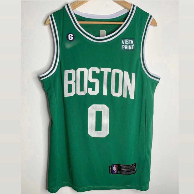 Jual JERSEY BASKET NBA BOSTON CELTICS #0 JAYSON TATUM HIJAU | Shopee ...