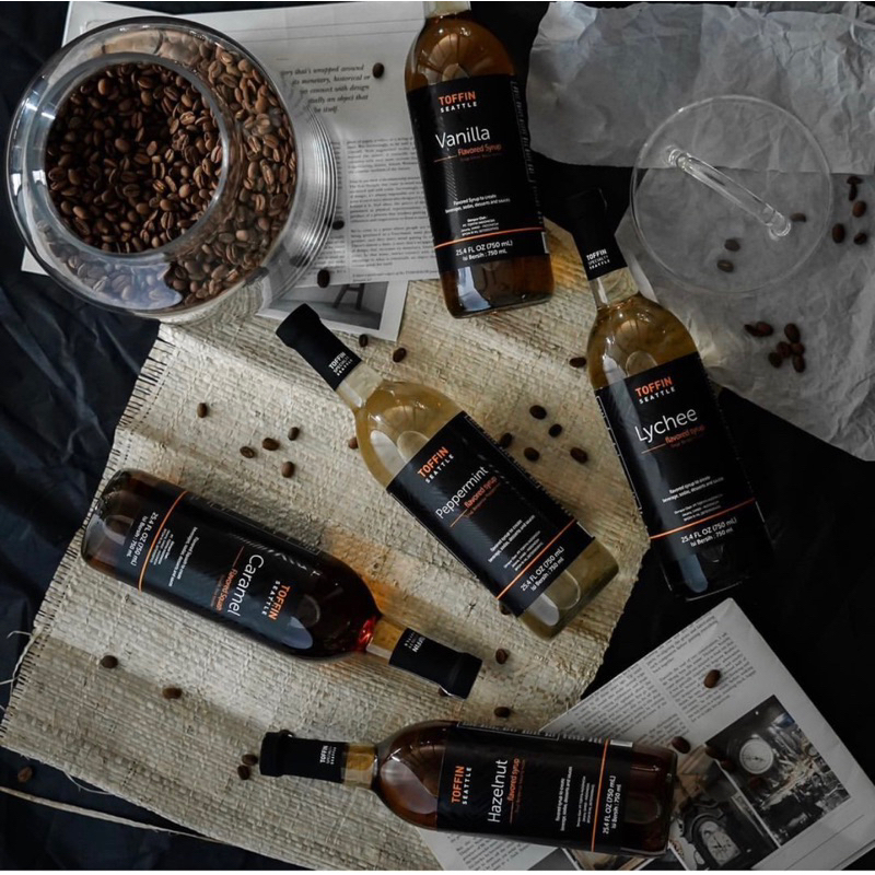Jual TOFFIN SYRUP / Toffin Seattle (Botol kaca 750ml) | Shopee Indonesia