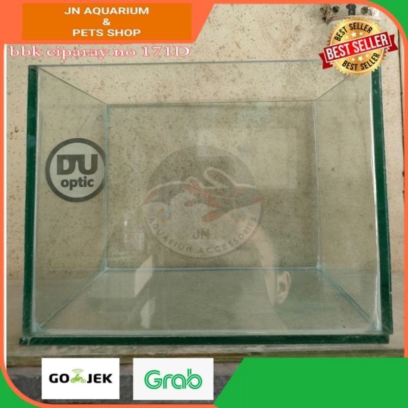 Jual AQUARIUM POLOS UKURAN 15x15x20 CM / AQUARIUM CUPANG / AQUARIUM ...