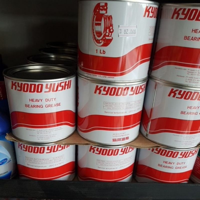 Jual vet stempet kyodo yushi heavy duty grease 1Lb 500gr | Shopee Indonesia