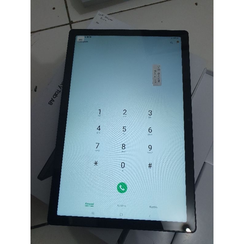 Jual Samsung Galaxy Tab A8 2022 4/128 Lte minus bercak | Shopee Indonesia