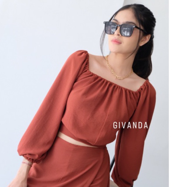 Jual TIFANY SABRINA TOP / PATTERN SABRINA / BASIC SABRINA/SABRINA LONG ...