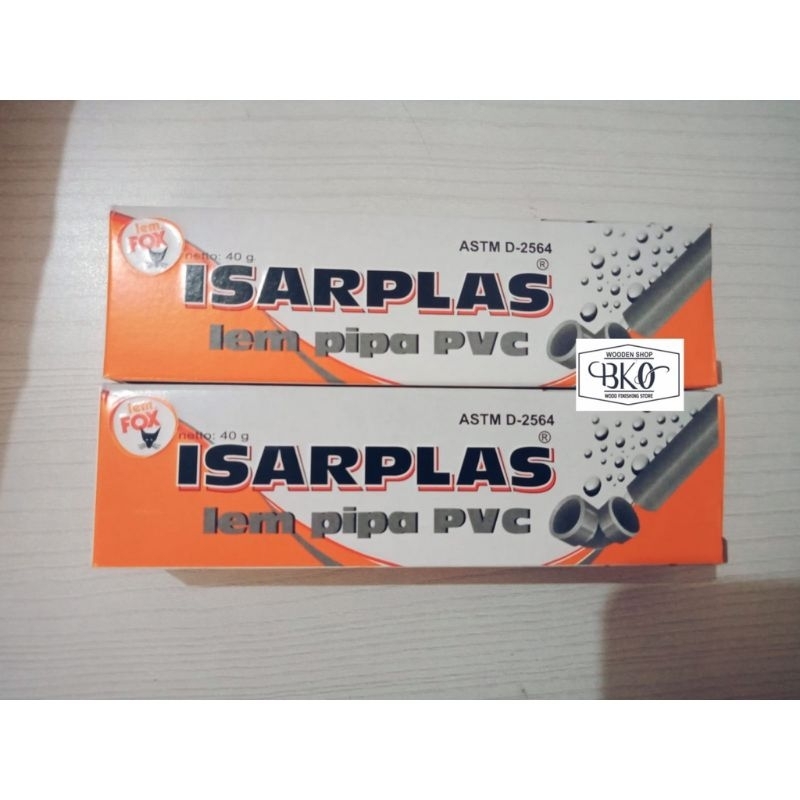 Jual LEM PVC ISARPLAS TUBE 45GRAM | Shopee Indonesia
