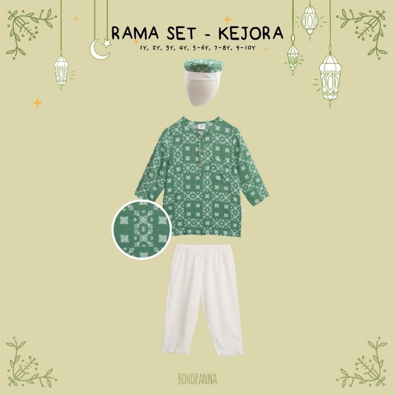 Jual BOHOPANNA - RAYA COLLECTION - RAMA SET - KOKO ANAK | Shopee Indonesia