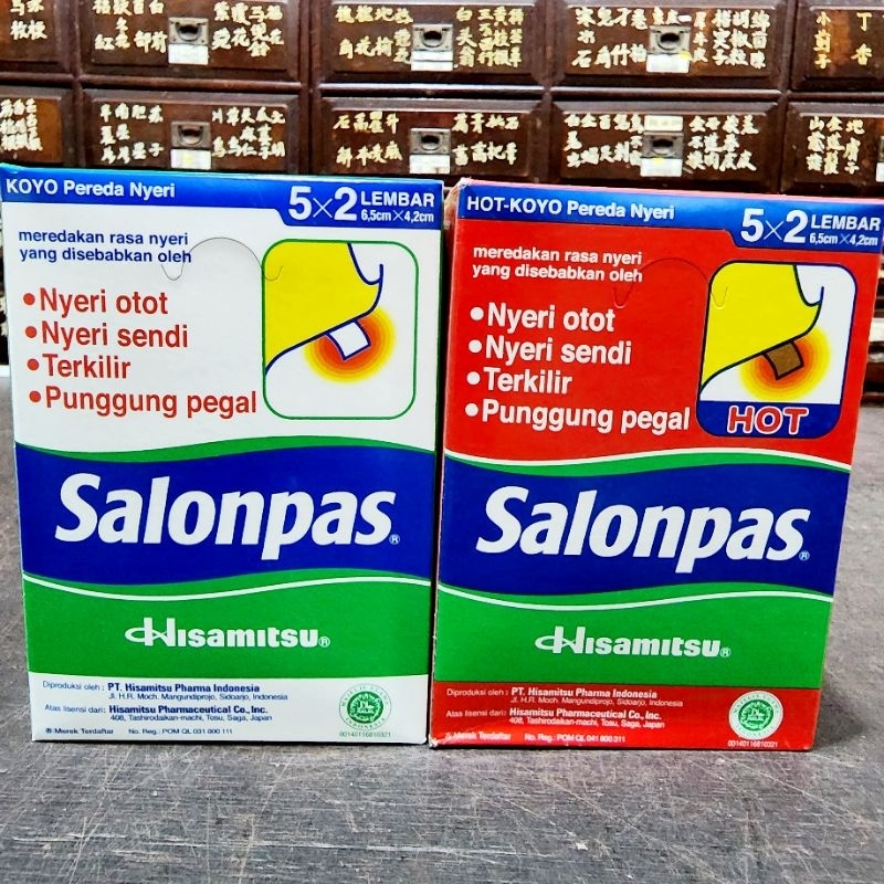 Jual salonpas koyo kemasan box isi 10 sachet @5 x 2 lembar | Shopee ...