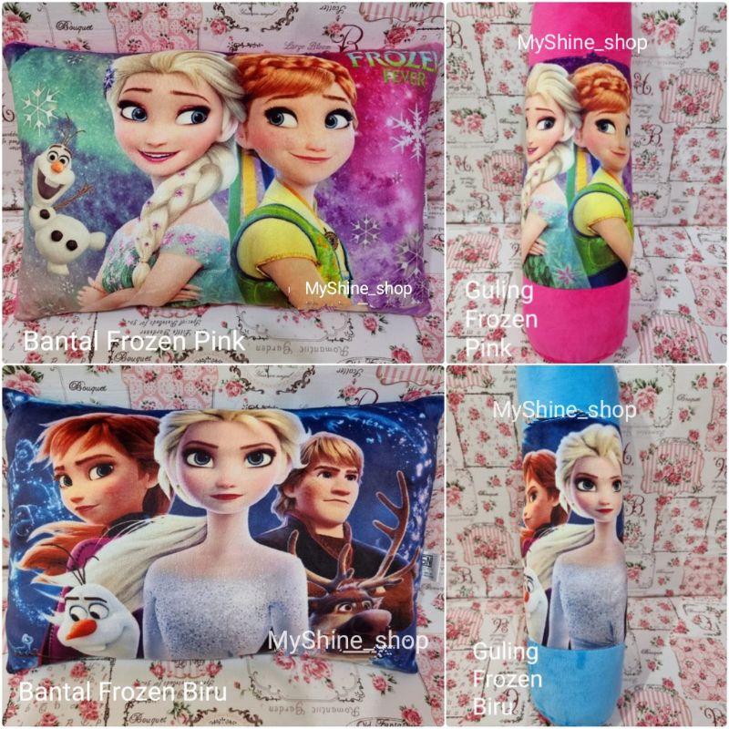 Jual Bantal Boneka Frozen Elsa Anna / Guling Boneka Elsa Anna Frozen ...