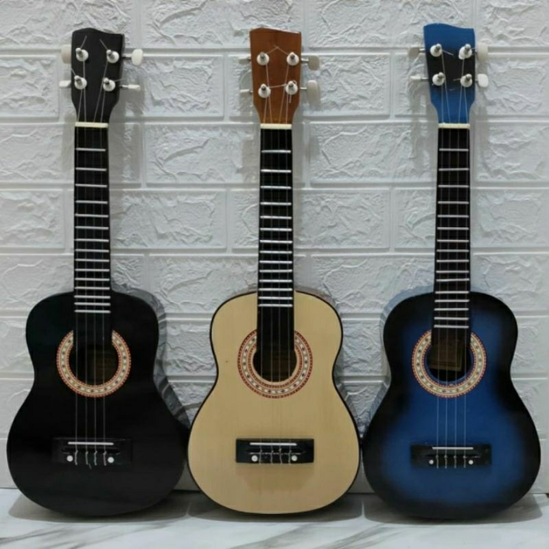 Jual gitar ukulele gitar kecil mainan alat musik anak gitar ukulele ...