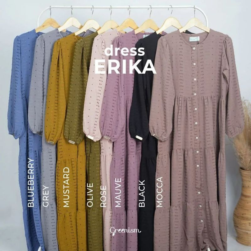 Jual Erika dress original by greenism ready | Shopee Indonesia