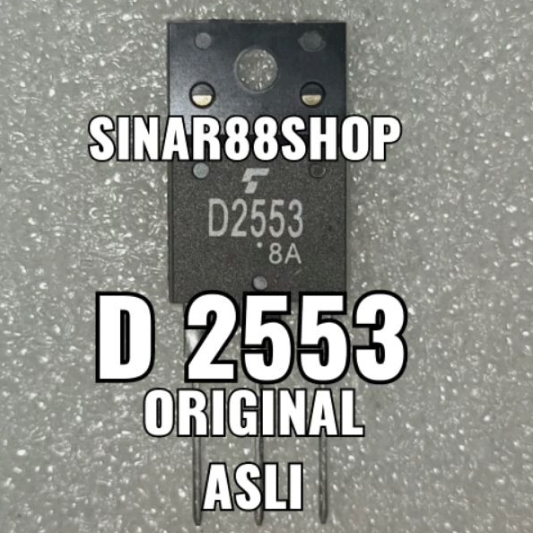 Jual ORIGINAL ASLI D2553 D 2553 SD2553 SD TR TRANSISTOR 2SD2553 2SD HORISONTAL | Shopee Indonesia