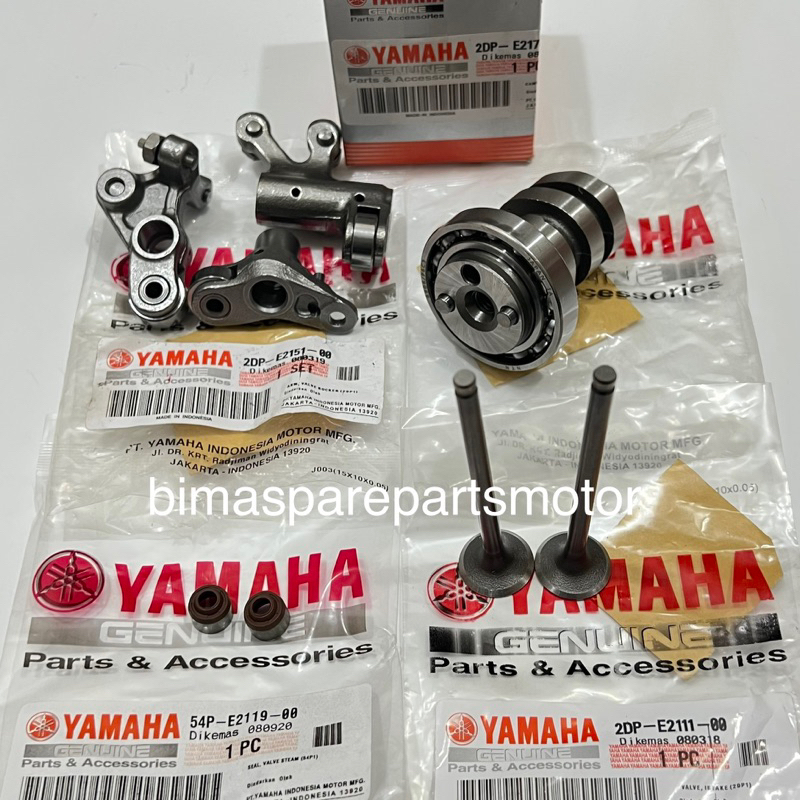 Jual Paket Noken As Camshaft + Pelatuk + Klep Set + Seal Klep Nmax ...