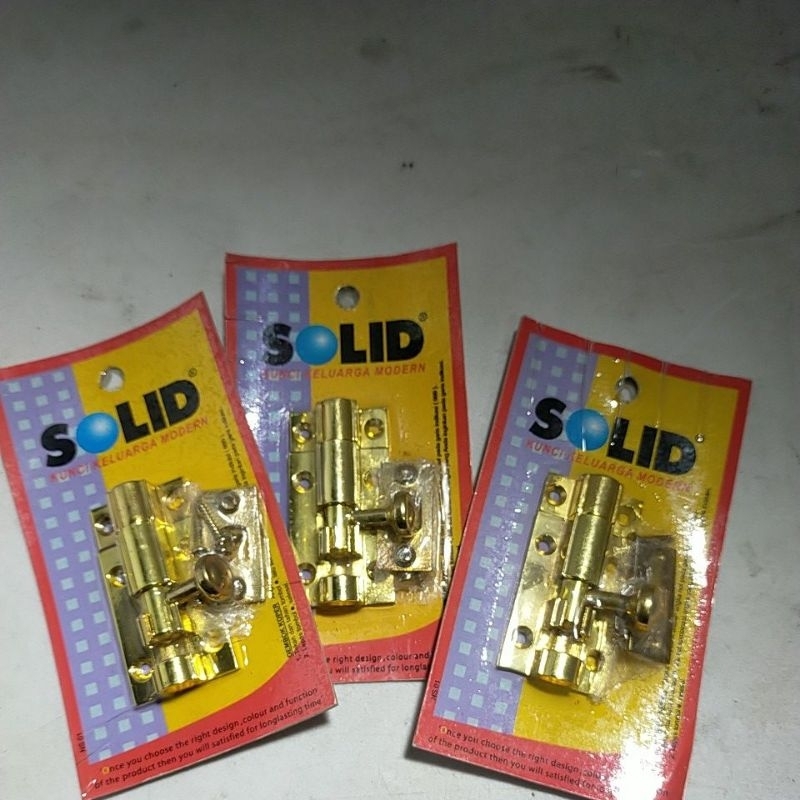 Jual slot kunci pintu kayu SOLID | Shopee Indonesia