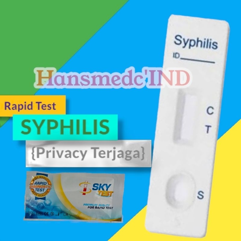 Jual Alat Test Mandiri Syphilis | Rapid Test Sifilis | 1Set Siap Pakai ...
