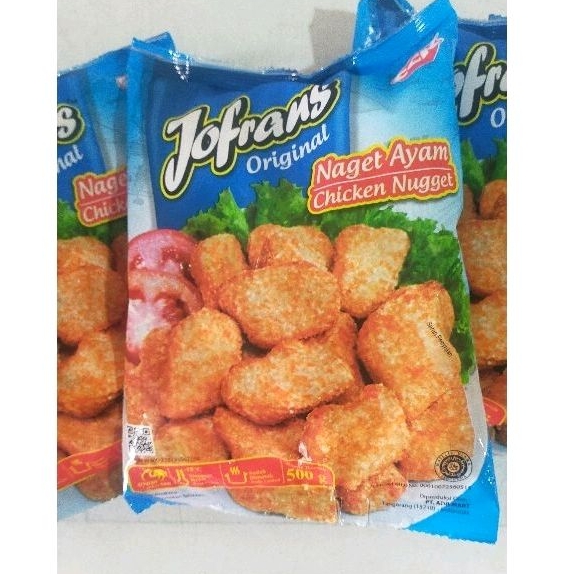 Jual Jofrans Crispy Chicken Nugget / Crunchy Nugget 500gr | Shopee ...