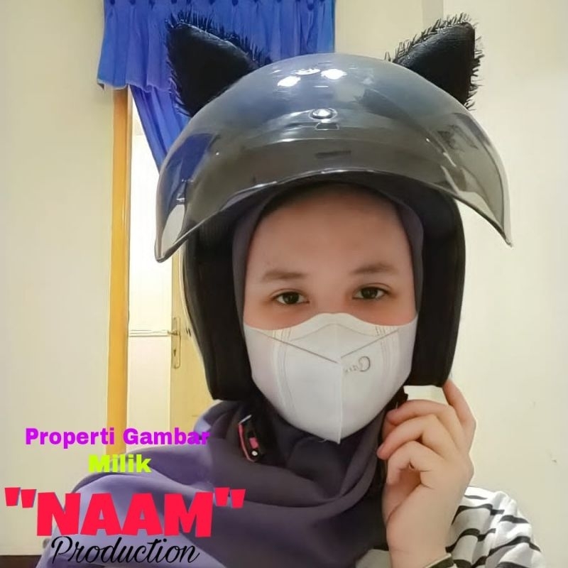Jual Kuping Kucing Helm, Kuping Helm Kucing, Kuping Kucing Helm Bogo ...