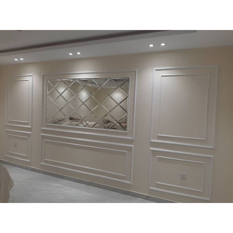 Jual Paket Set Kaca Cermin Moulding 168CM X 105CM Termurah COD/Kaca ...