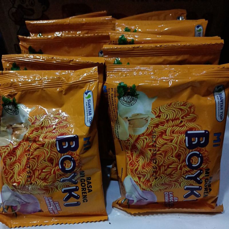 Jual MIE BOYKI RTG Rasa Mei Goreng@ 10PCS/ Rtg | Shopee Indonesia