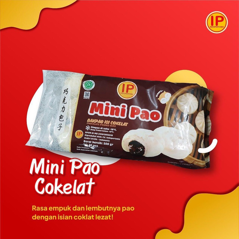Jual IP Mini Pao rasa Cokelat 500Gr | Shopee Indonesia