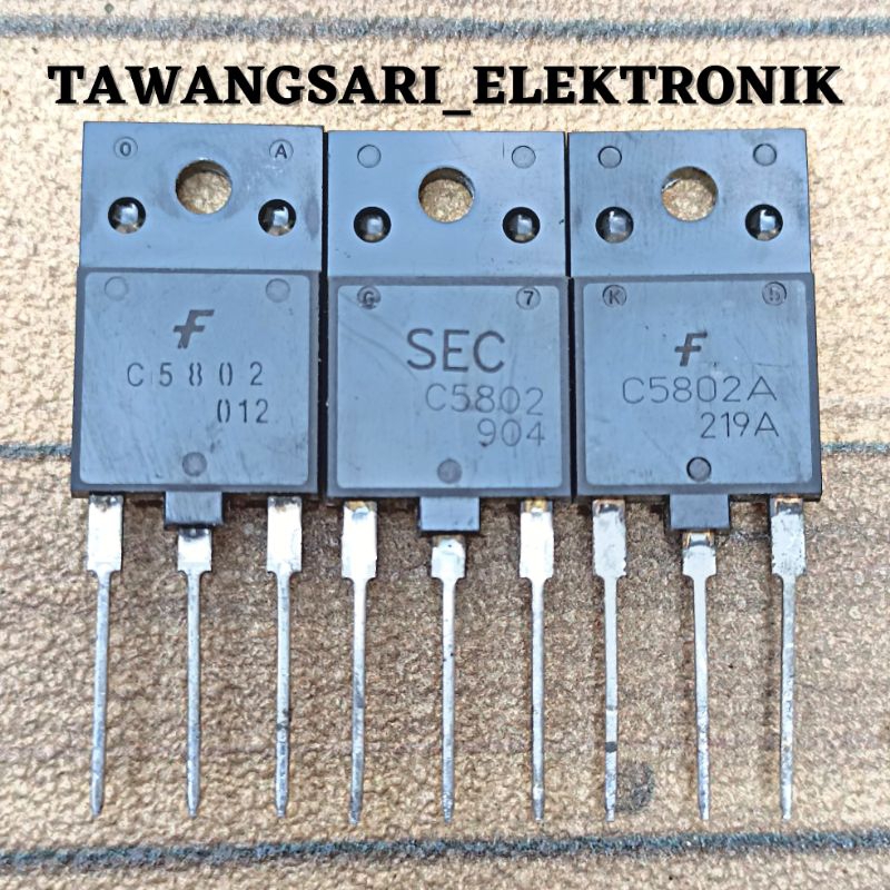 Jual Transistor C5802 tr c5802 transistor regulator c 5802 Original ...