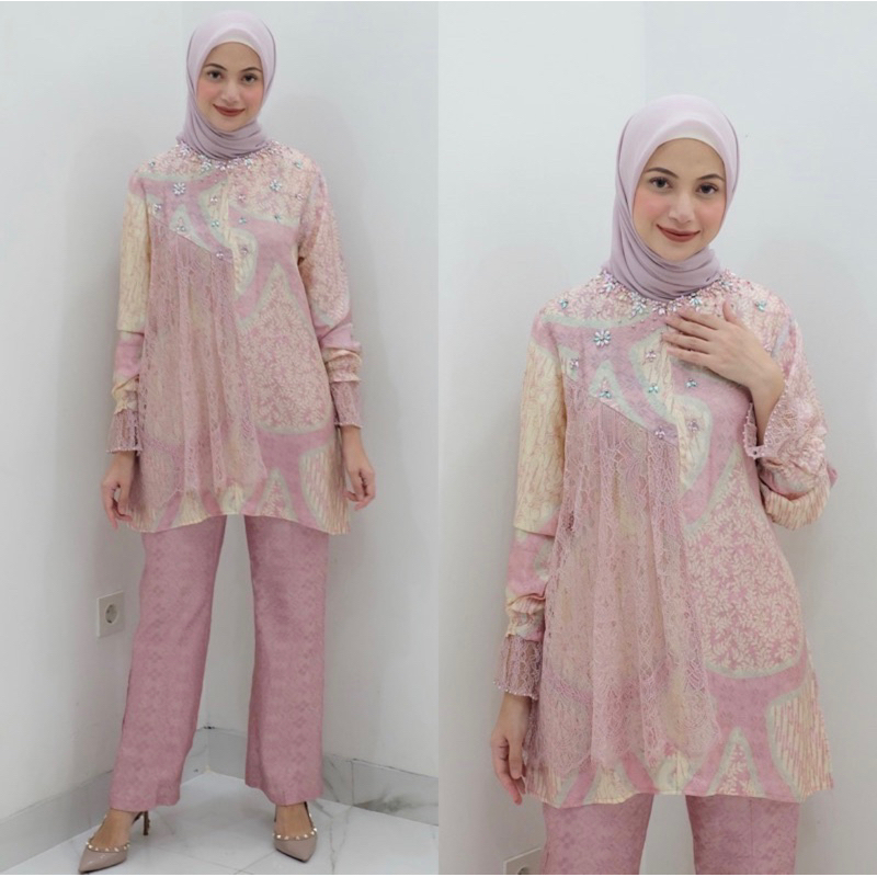 Jual Nadhifa Series Batik Viscose by SARAH THE LABEL | Shopee Indonesia