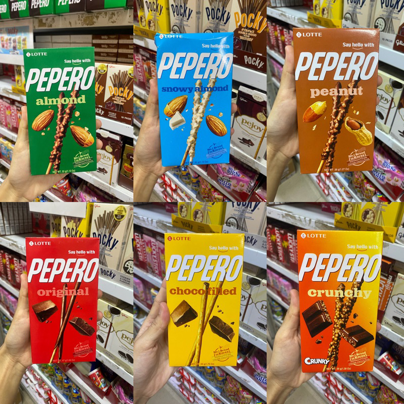 Jual Lotte PEPERO Original / Pepero Choco cookie / Pepero Almond ...