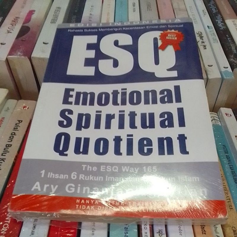 Jual BUKU ESQ EMOTIONAL SPIRITUAL QUOTIENT ARY GINANJAR AGUSTIAN ...