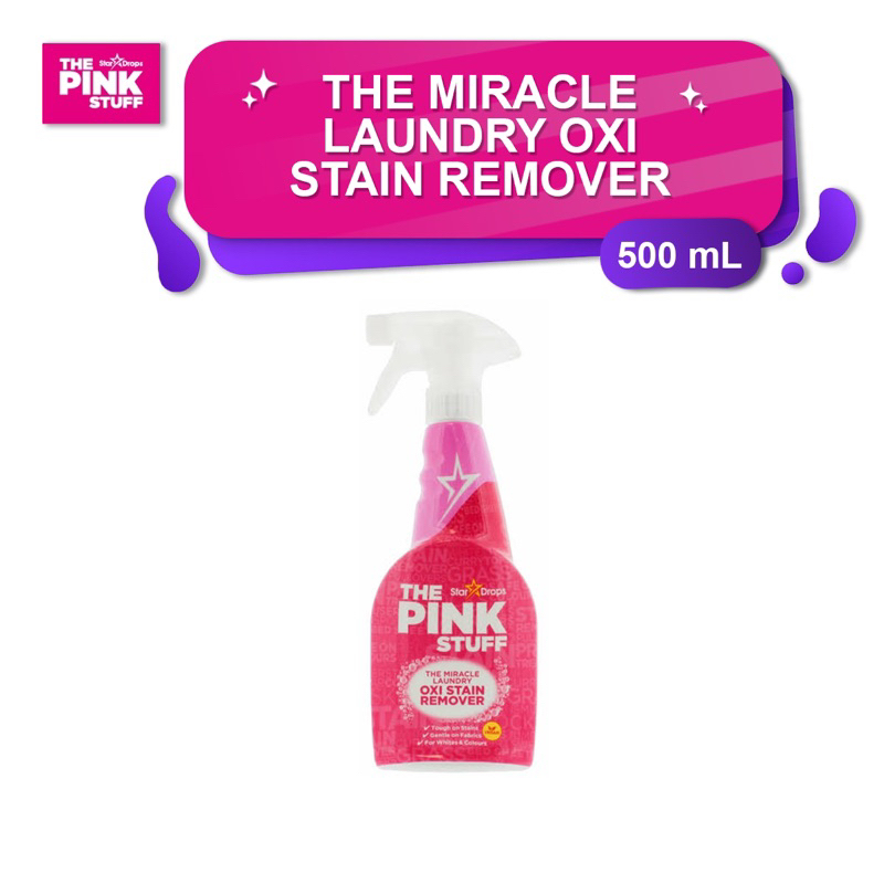 Jual The Pink Stuff The Miracle Laundry Oxi Stain Remover (500ml ...