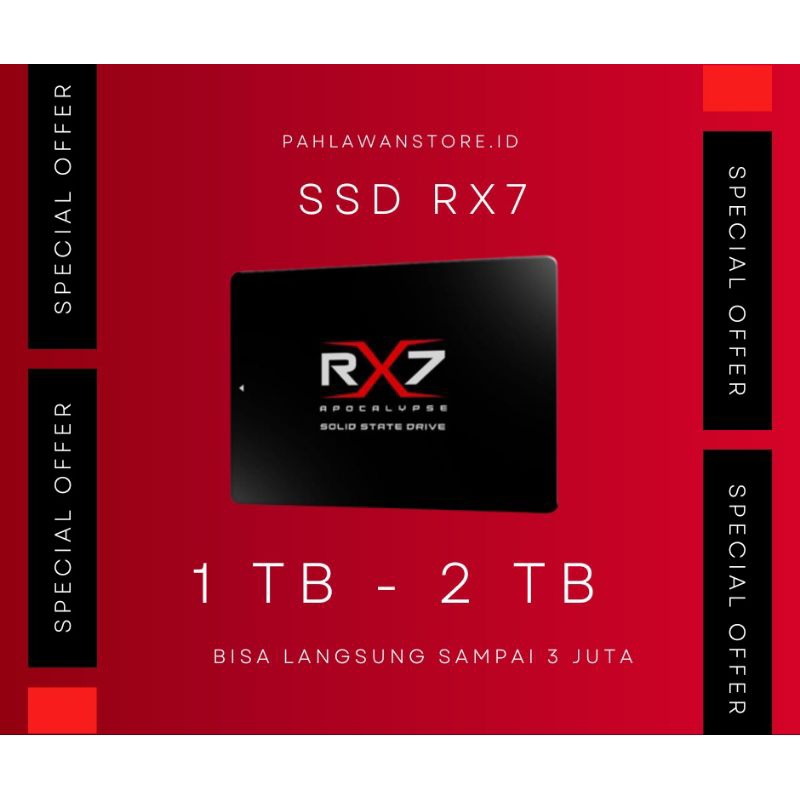 Jual SSD RX7 1TB 2TB SATA GARANSI RESMI 3 TAHUN | Shopee Indonesia