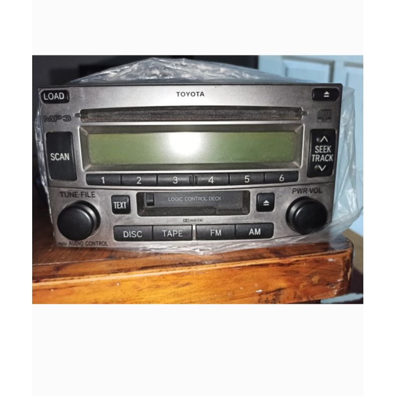 Jual tape head unit audio toyota original | Shopee Indonesia
