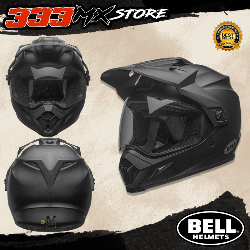 Jual HELM BELL MX-9 ADVENTURE MATT BLACK HELM FULL FACE BELL MX-9 ...