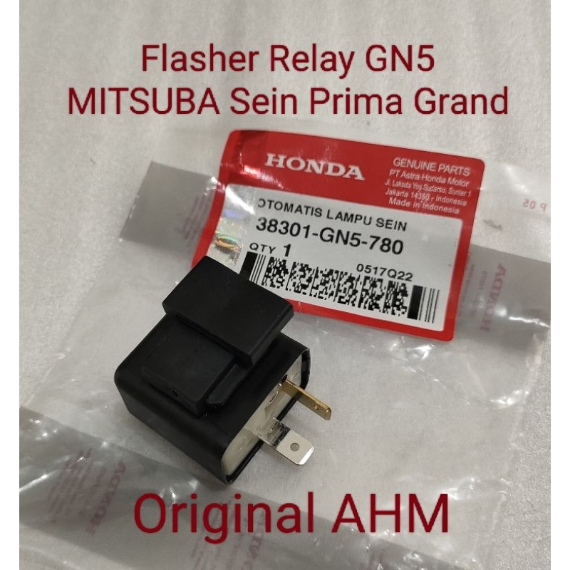 Jual Flasher Relay GN5 MITSUBA Sein Prima Grand Ori AHM 38301 GN5 780 ...