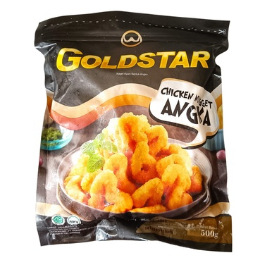 Jual Goldstar Chicken Nugget Angka 500 gr [FRZ] | Shopee Indonesia