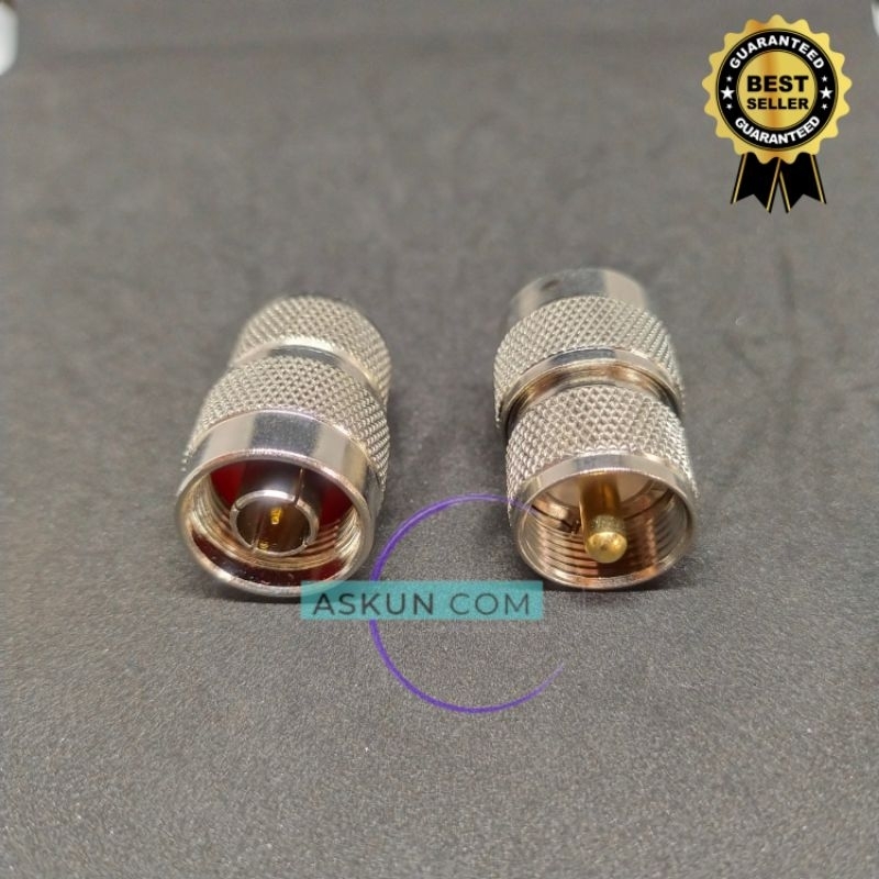 Jual KONEKTOR N MALE TO PL MALE | Shopee Indonesia