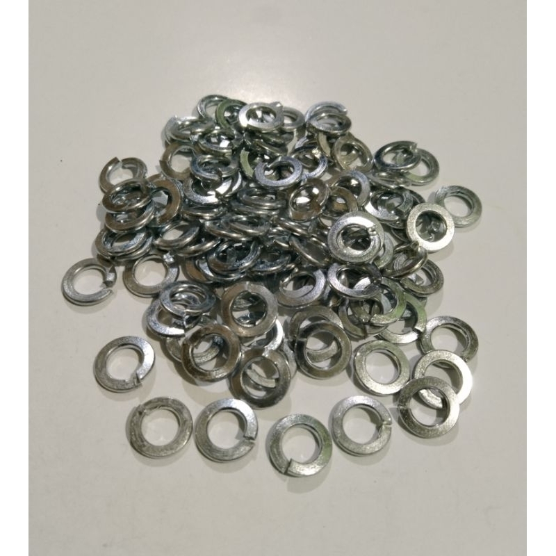 Jual 100 pcs ring per m6 putih galvanis 6 Mili ( untuk baut 10 ...