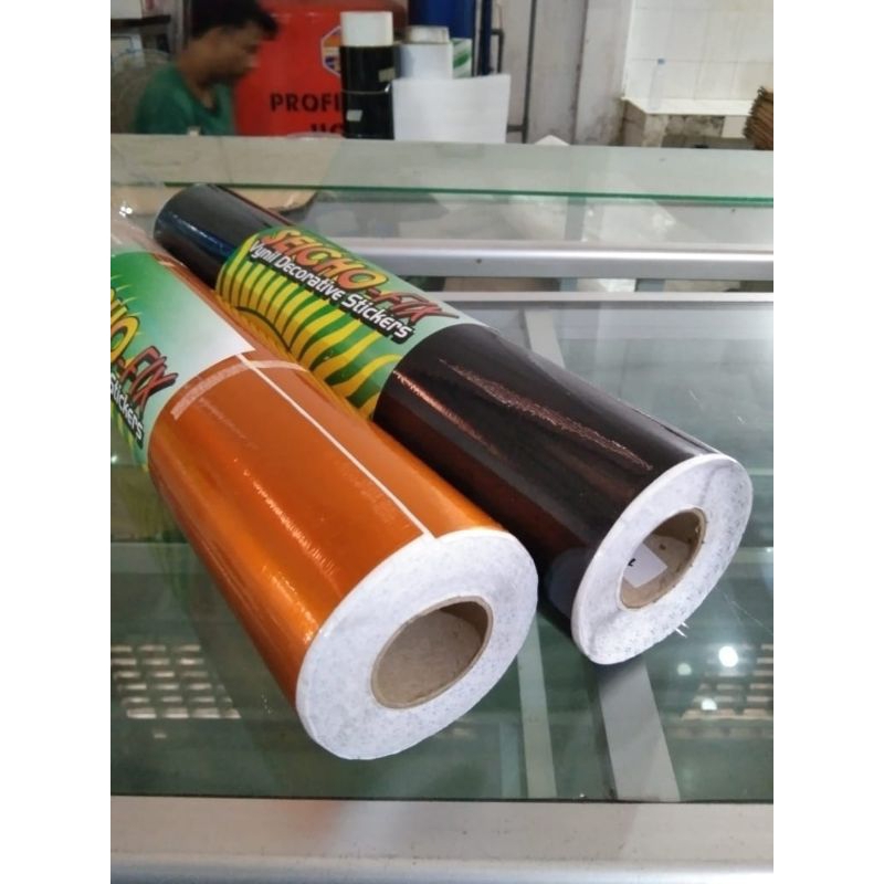 Jual STIKER skotlet metalik glossy 1 rol 15 meter x 45cm | Shopee Indonesia