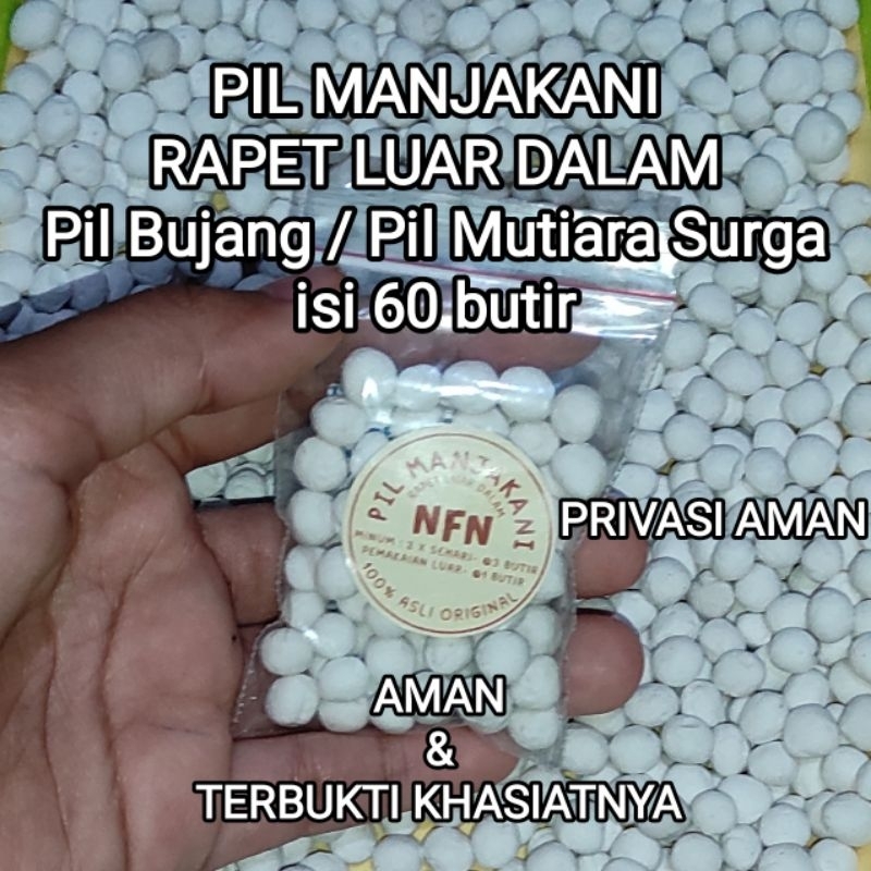 Jual Pil Mutiara Surga / Pil Bujang | Rapet Luar Dalam Original - isi ...