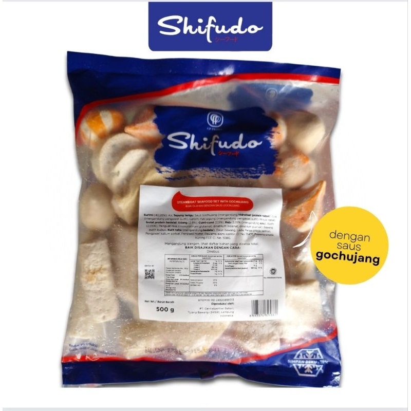 Jual shifudo steamboat seafood set with gochujang sauce 500gr | Shopee ...